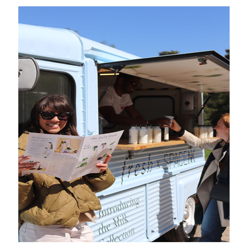 Follow Our Float - We are bringing the fresh milk collection to you