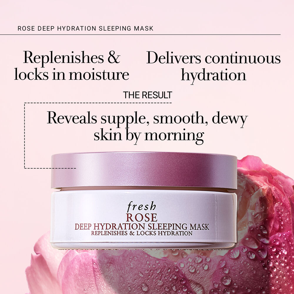 Skincare: Rose Deep Hydration Sleeping Mask, 70ml | FRESH